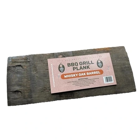Green Olive Whiskey Oak Stave BBQ Plank - Millbrook Garden Centre