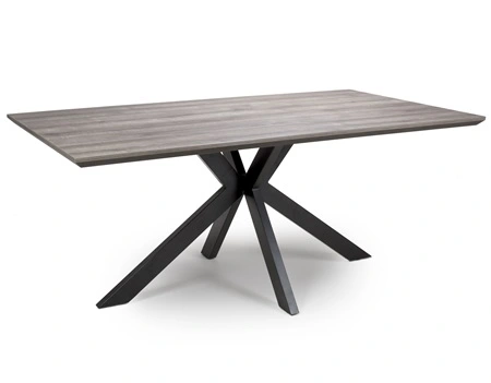 Manhattan Dining Table 1800mm Grey - Millbrook Garden Centre